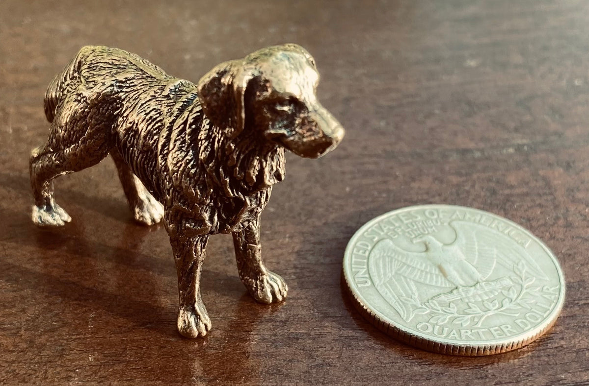 Miniature Brass Dog Figurine – Chartreuse & co